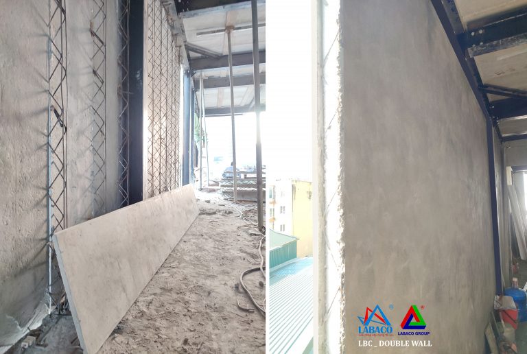 Tường bê tông LBC_Double wall – Labaco