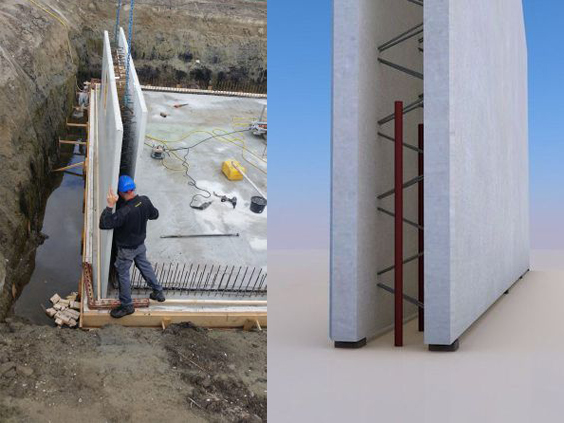 Tường bê tông LBC_Double wall – Labaco